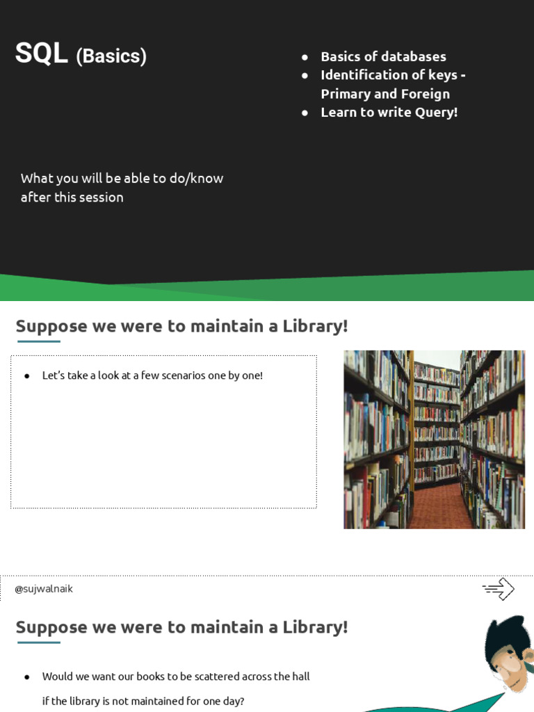 About Structured Query Language | PDF | Relational Database | Databases About Structured Query Language | PDF | Relational Database | Databases