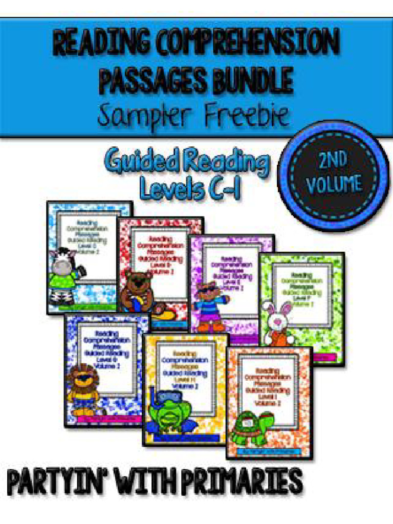 ReadingComprehensionPassagesBundleGRLevelsCIVol2SamplerFreebie 1 | PDF