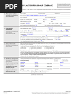 Sun Life Enrolment and Change Form (EN) | PDF | Life Insurance | Trustee
