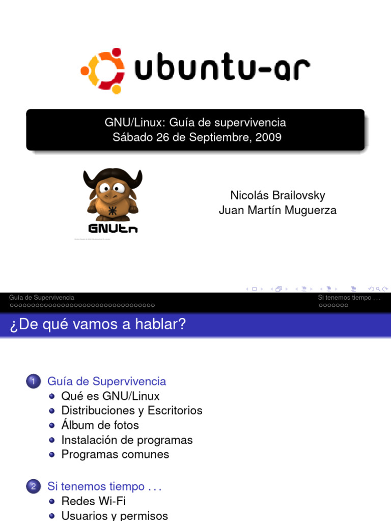 Linux Survival Guide | PDF | Distribución de Linux | Linux
