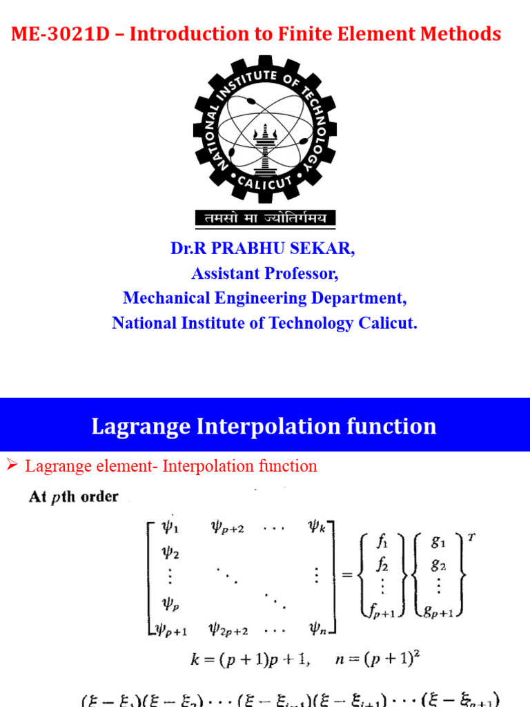Introduction to Finite Element Methods | PDF | Finite Element Method ...