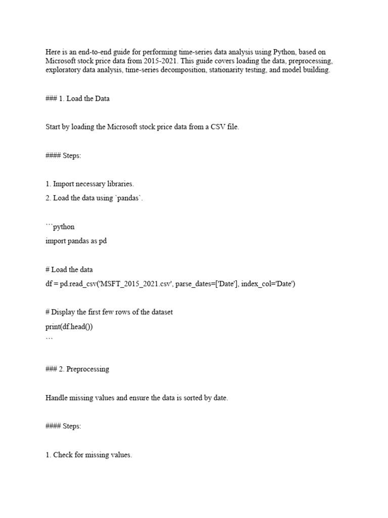 TIME - ChatGPT Manual 001 | PDF | Autoregressive Integrated Moving ...