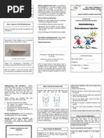 Subcutaneous Butterfly | PDF | Intravenous Therapy | Saline (Medicine)