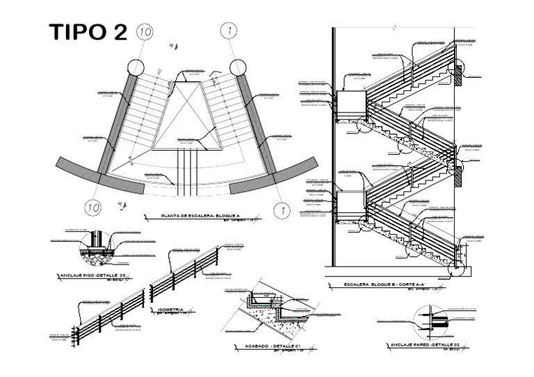 Barandas de Escalera Principal | PDF