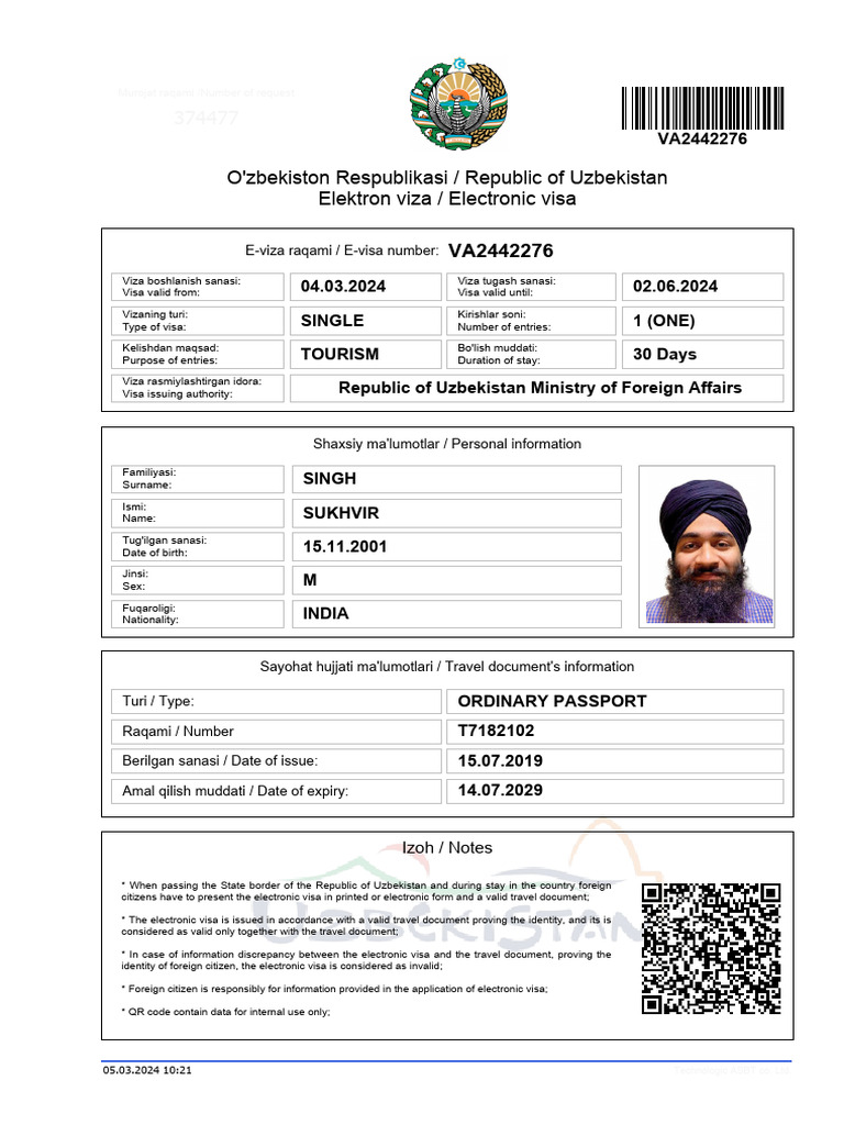Sukhvir Singh | PDF | Travel Visa | Cultural Globalization Sukhvir Singh | PDF | Travel Visa | Cultural Globalization