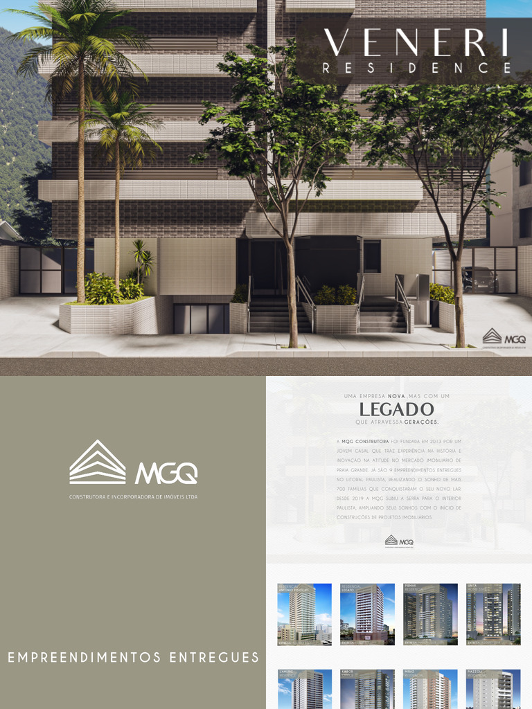 Veneri Residence: Sofisticação em Santos | PDF