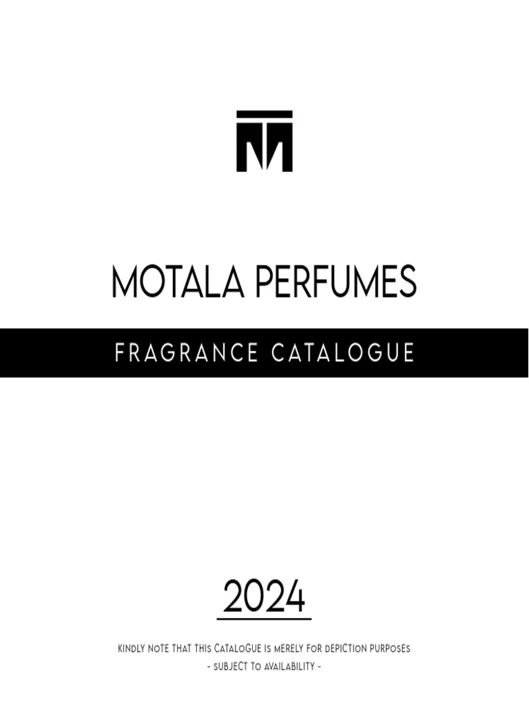 Motala Perfumes Price List 2024 | PDF | Perfumery
