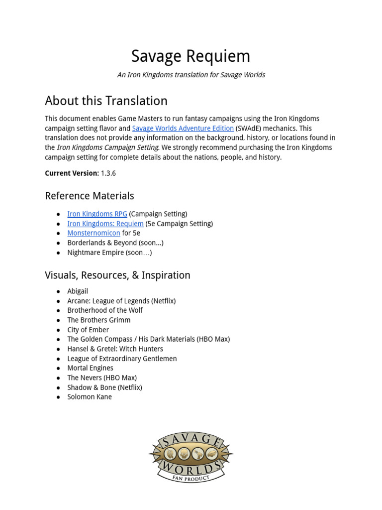 Savage Iron Kingdoms | PDF | Armour