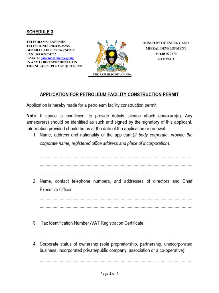 Construction Permit | PDF | Occupational Safety And Health ...