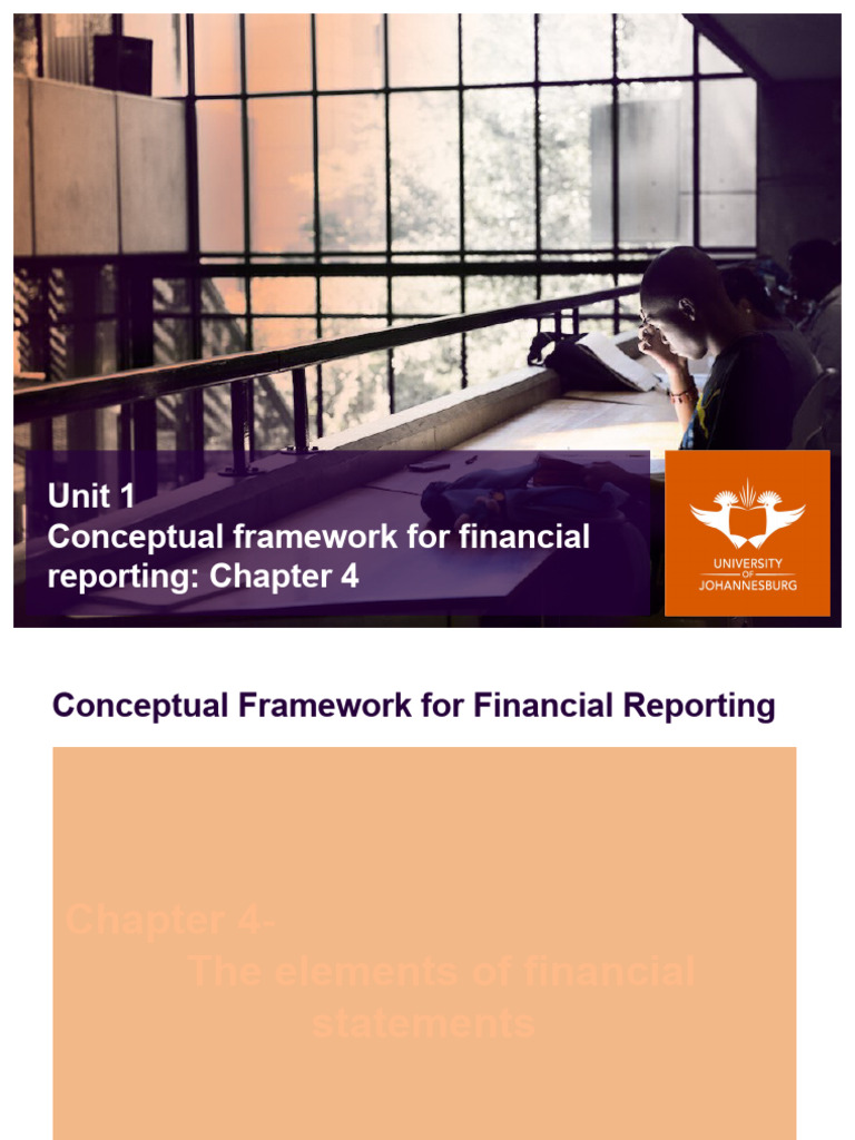 Unit 1 - Conceptual Framework - B - Ch4-7 - 2024 | PDF | Financial Statement | Equity (Finance)