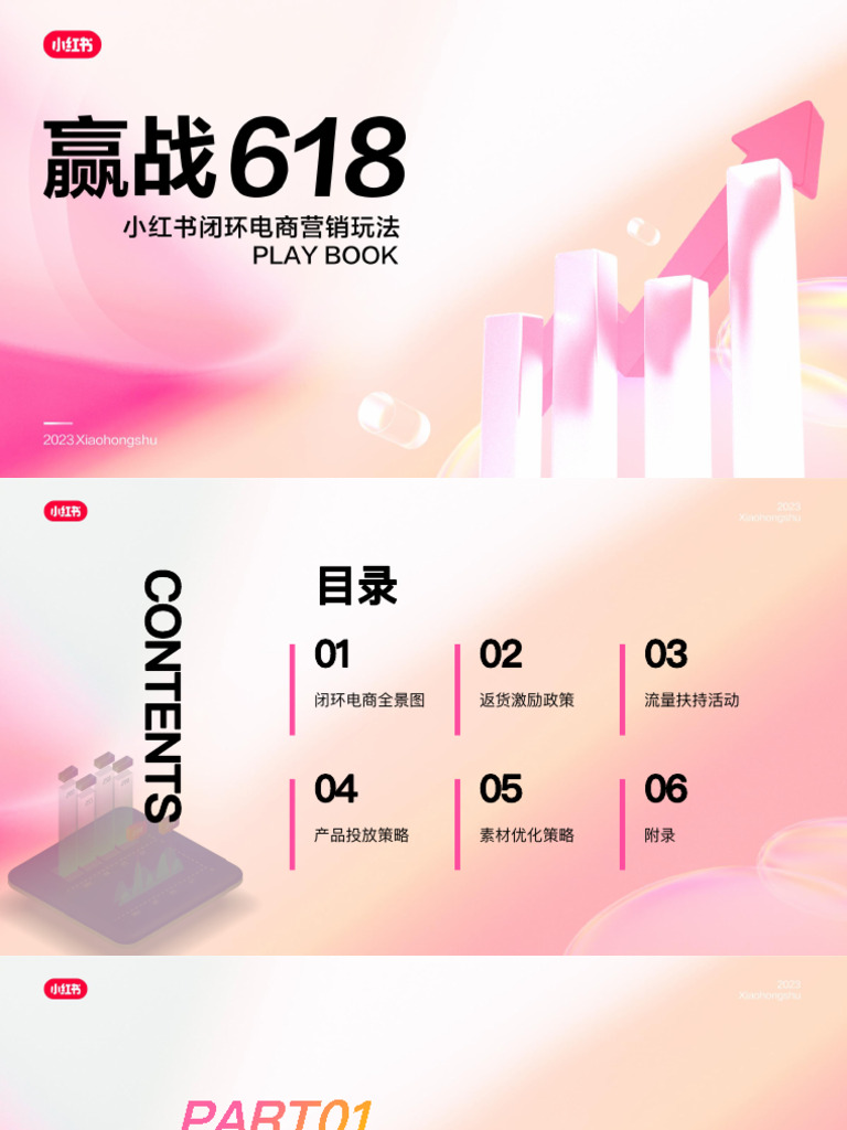 【小红书】2023小红书闭环电商营销playbook 赢战618 | PDF
