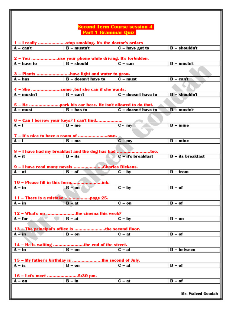 - مستند من Waleed Goudah | PDF