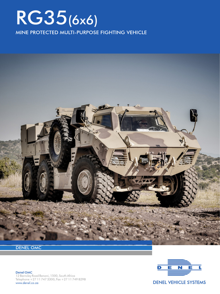 Mine Protected Multi-Purpose Fighting Vehicle: Denel Omc | PDF | Land ...