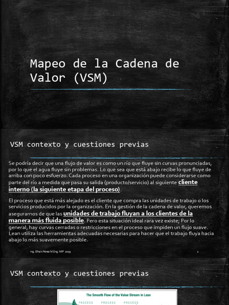 Modulo2 Parte2 VSM | PDF | Lean Manufacturing | Logística