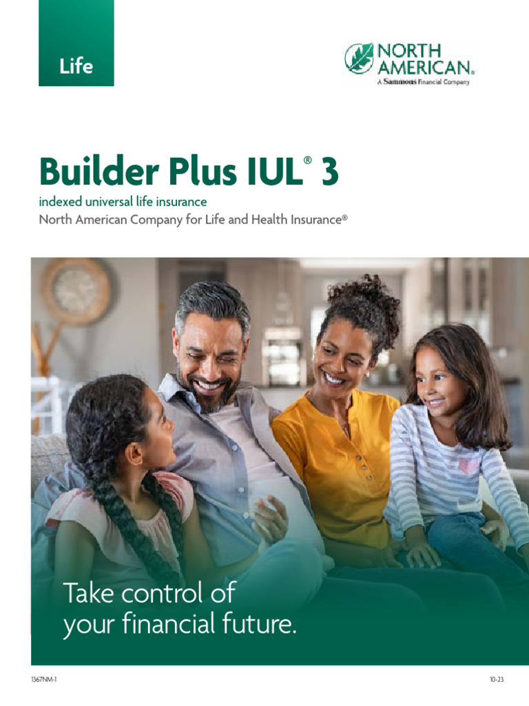 North American Builder Plus IUL 3 Consumer Brochure | PDF | Life ...