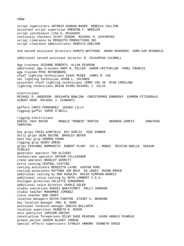 Cursed Credits | PDF | Art