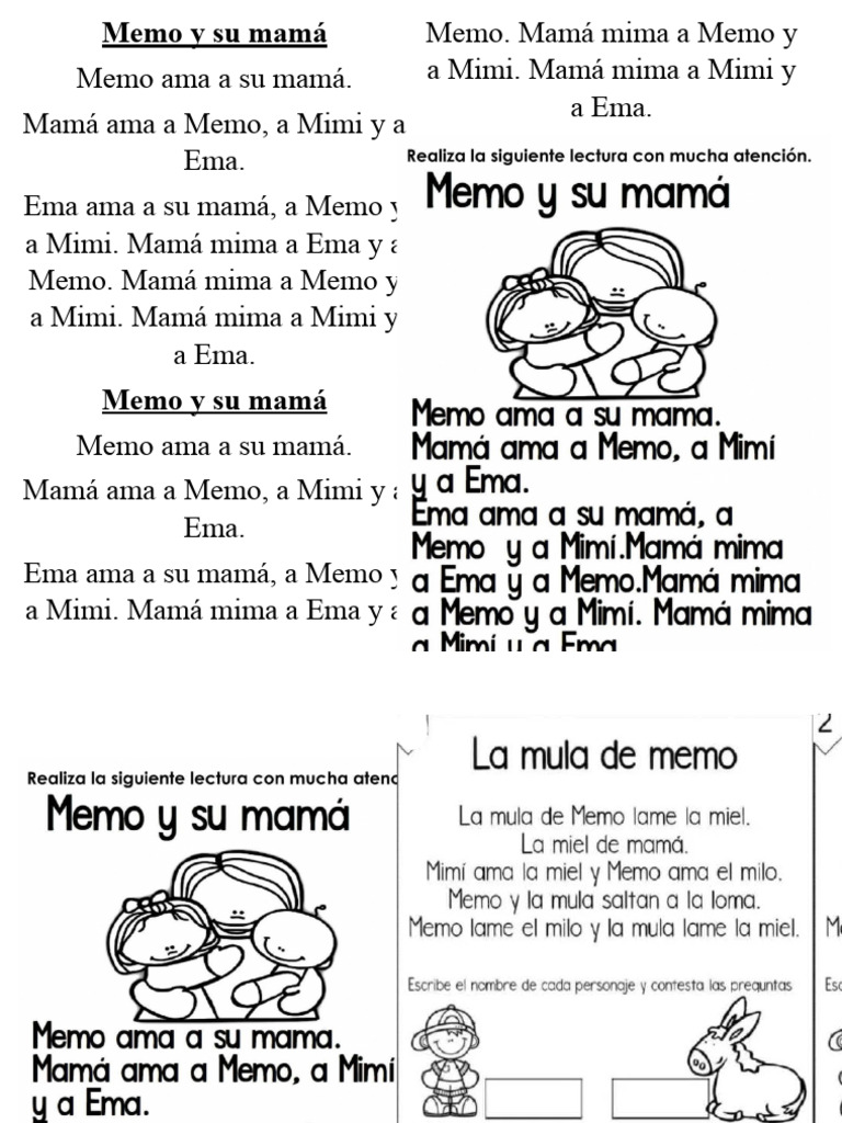 Memo y su mamá | PDF