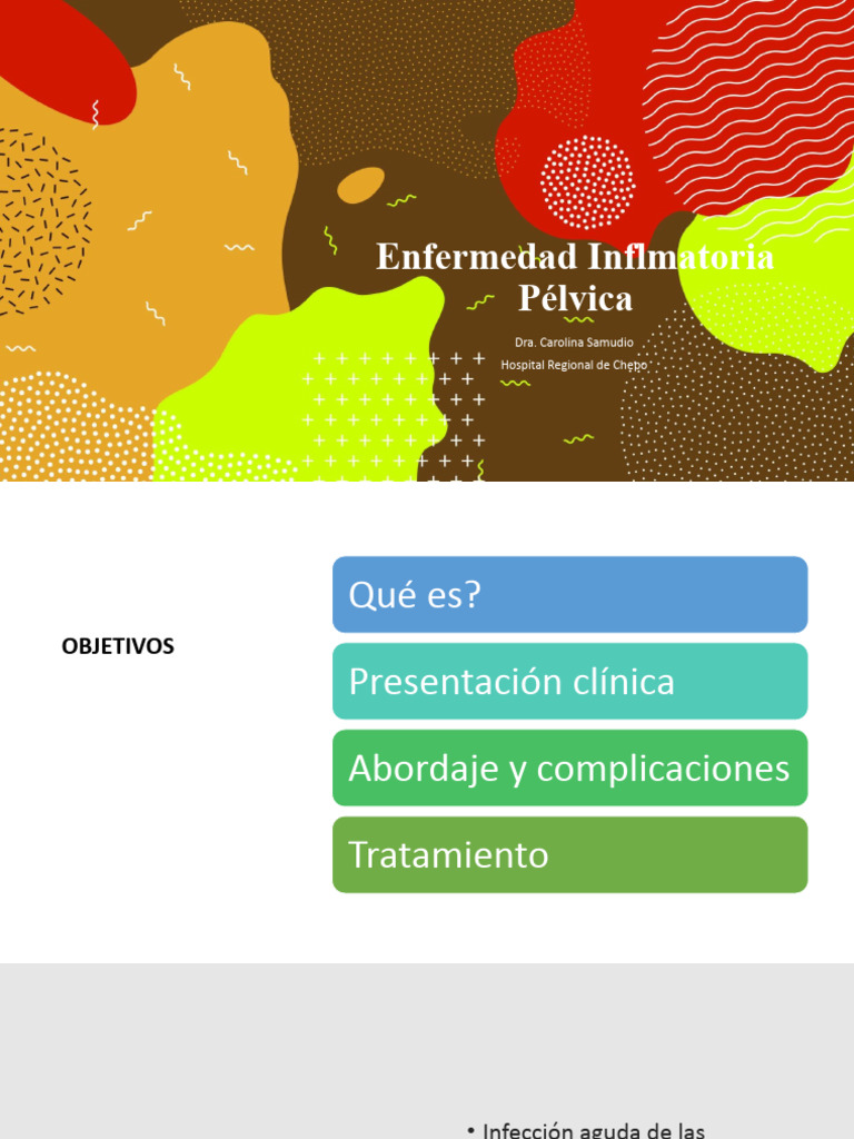 Enfermedad Inflamatoria Pélvica: Diagnóstico y Tratamiento | PDF | Reproducción humana ...