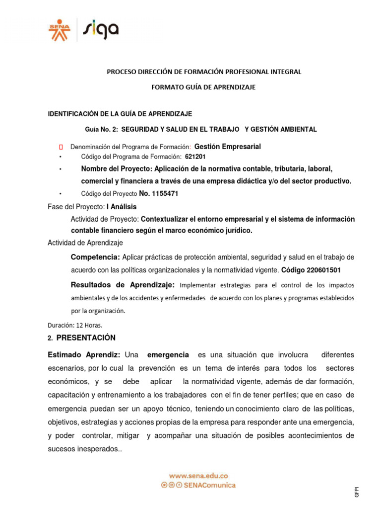 GUIA 2 S.O.Limuli. 2022 Julio G.E. | PDF | Seguridad y salud ...