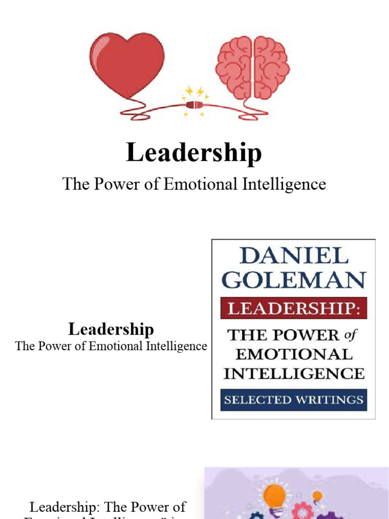 Leadership The Power of Emotional Intelligence 2 | PDF | Leadership | Emotional Intelligence