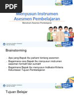 Contoh Bentuk Instrumen Asesmen Formatif, Sumatif, Diagnostik | PDF