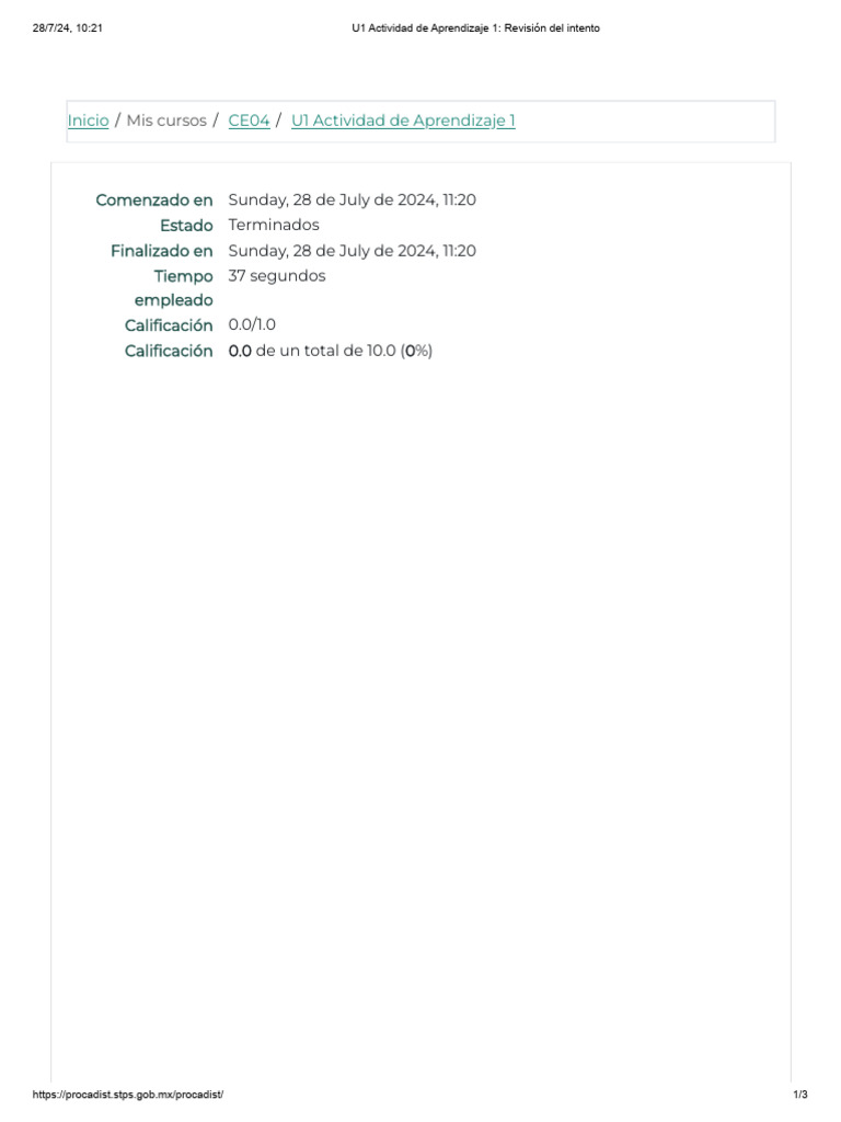 Procadist CET | PDF | Comunicación | Aprendizaje