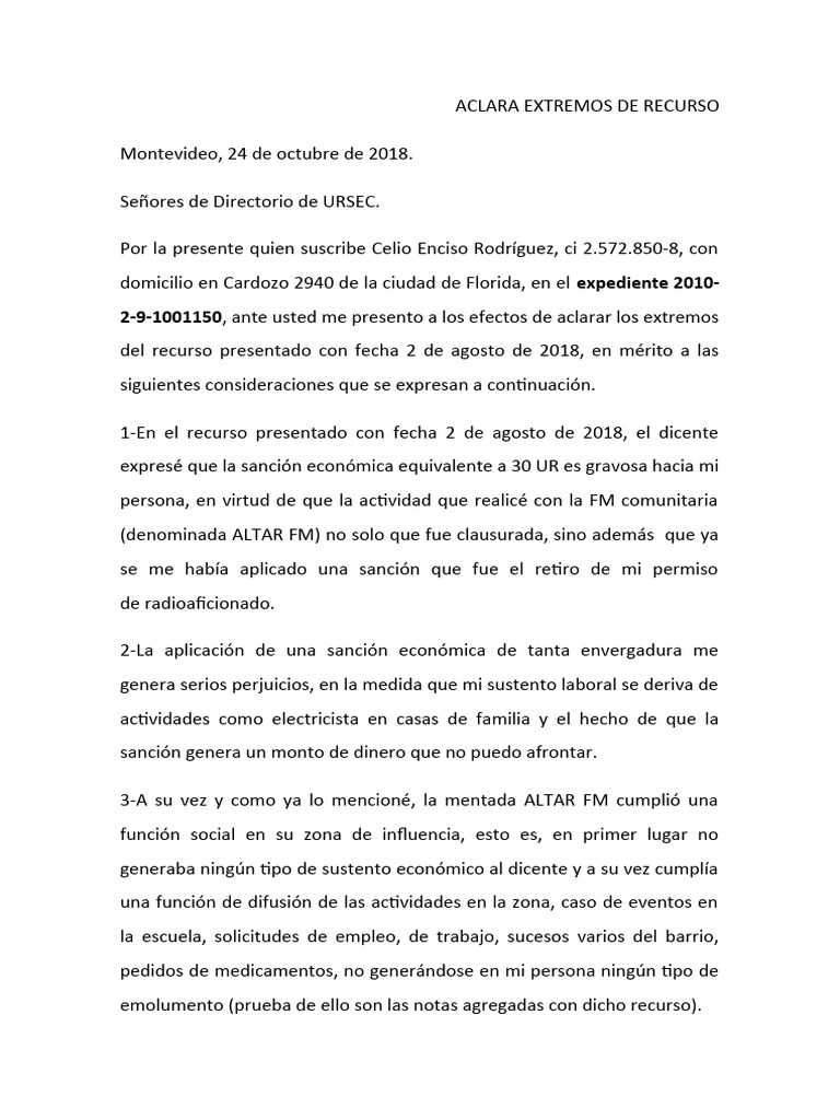 Declaración | PDF | Derecho