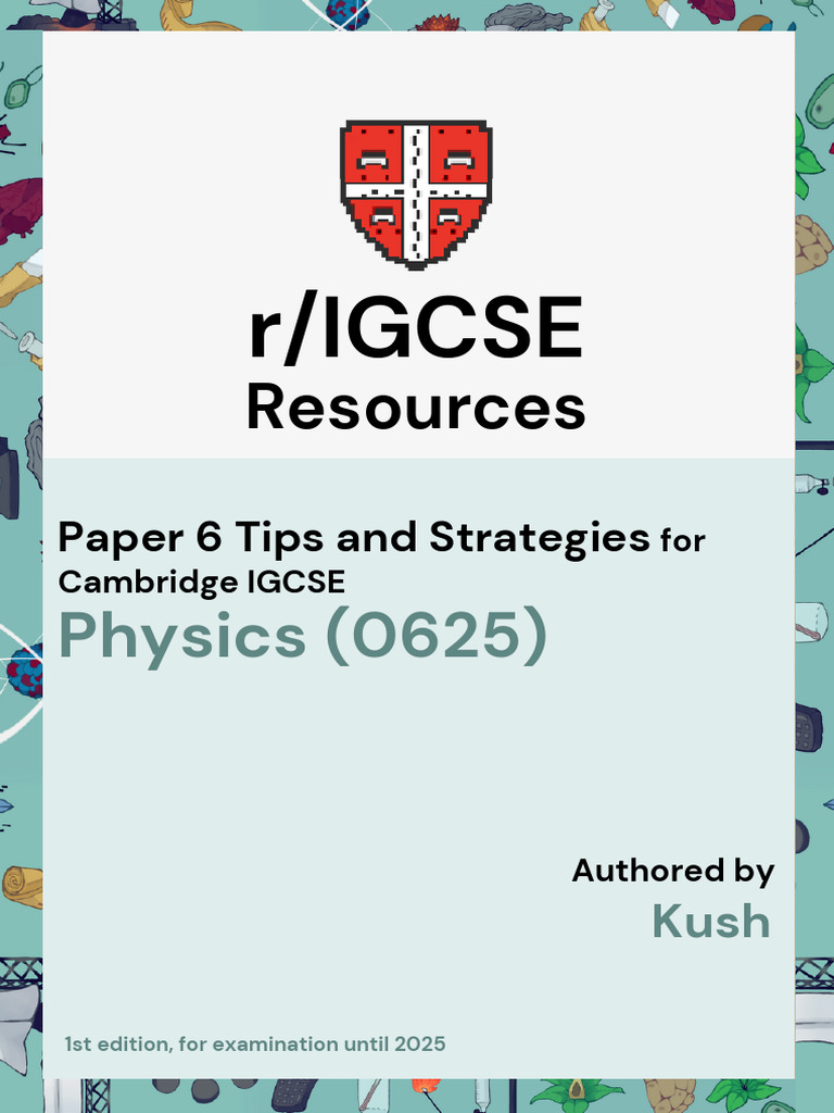 R Igcse Resources Paper 6 Tips And Strategies For Igcse Physics