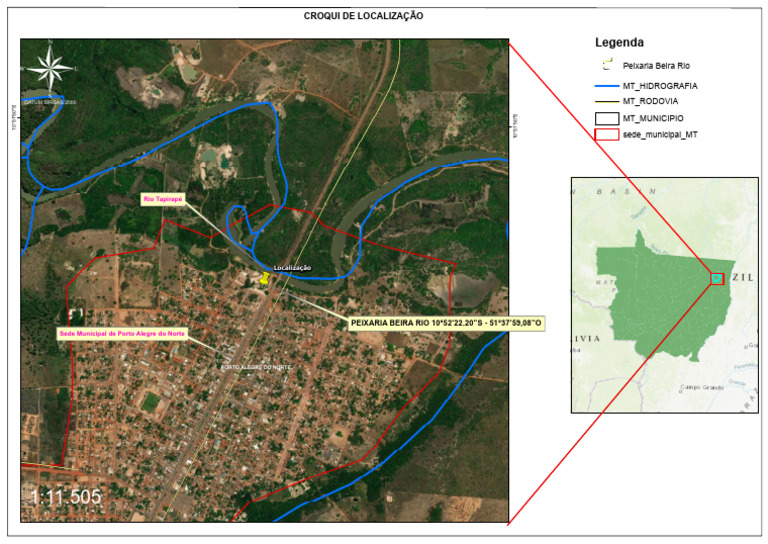 Modelo CROQUI DE LOCALIZAÇÃO | PDF