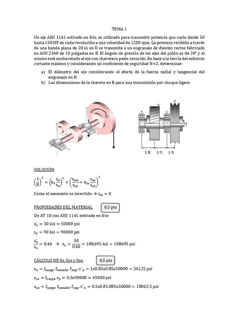 Elementos 1P 2C 2018 Gabarito | PDF | Engranaje | Equipo
