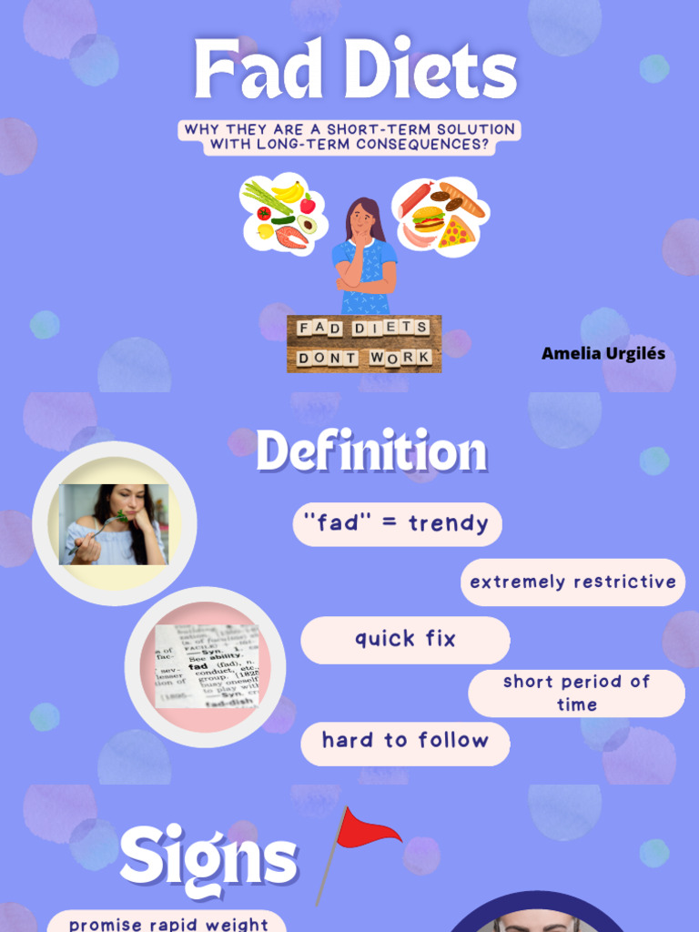 Presentación Fad Diets | PDF