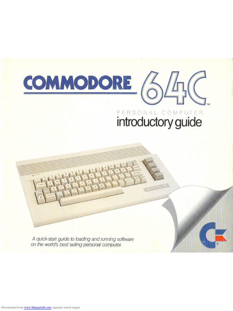 Commodore: Introductory Guide | PDF | Software | Cursor (User Interface)
