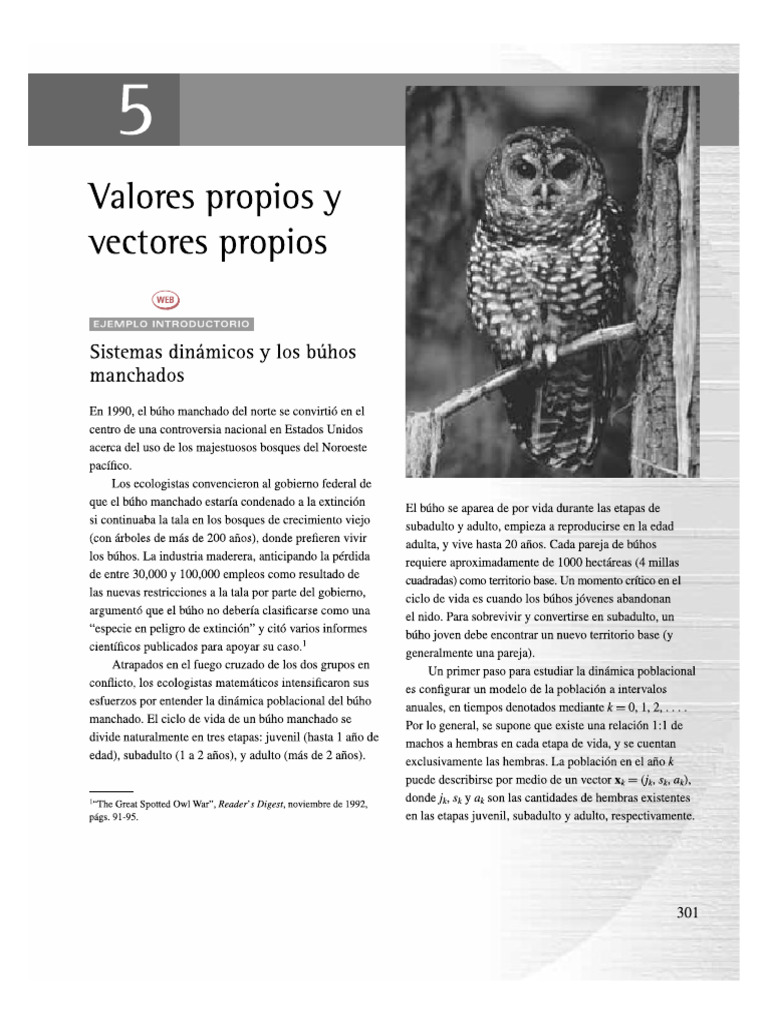 Valores Propios y Vectores Propios | PDF