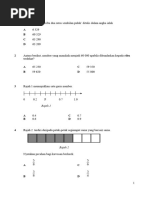 KUIZ UNIT 1 MATEMATIK TAHUN 3 - Quizizz | PDF