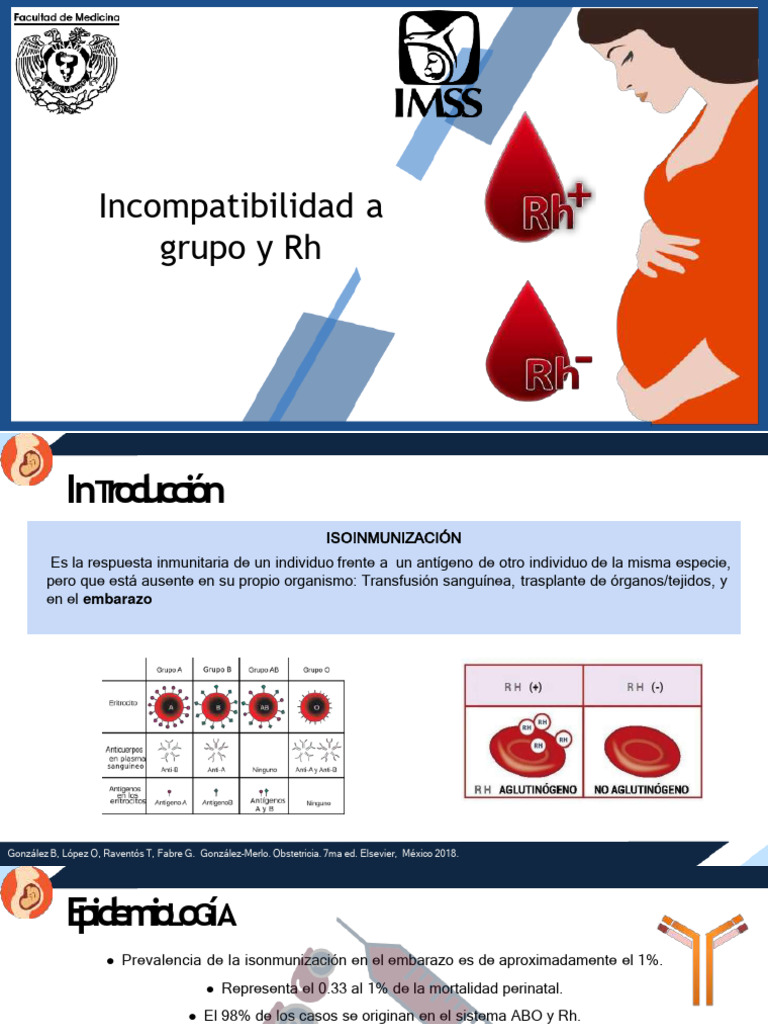 Incompatibilidad A Grupo y RH | PDF | Anticuerpo | Enfermedades y ...