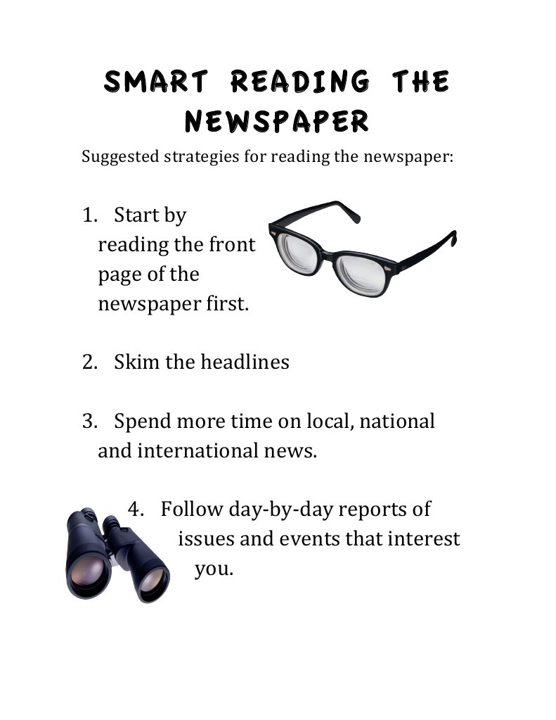 Smart Reading The Newspaper | PDF