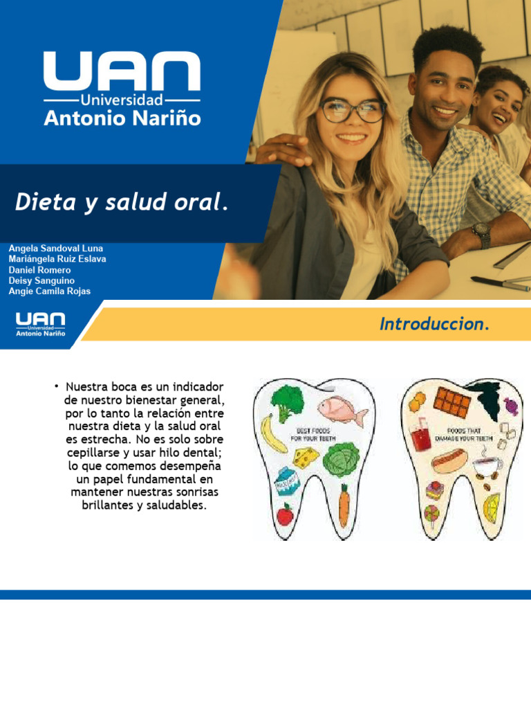 Dieta y Salud Oral | PDF | Higiene oral | Dieta