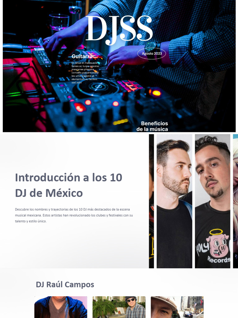 Revista DJ | PDF | Disc jockey | México