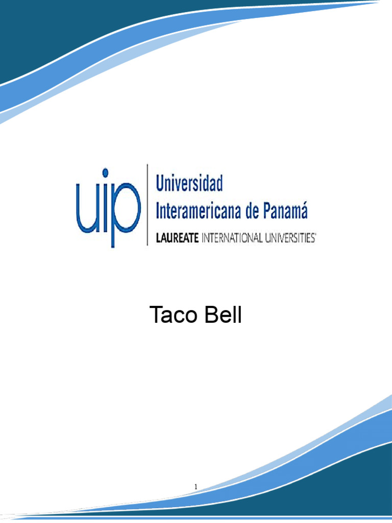 Taco Bell | PDF | La investigación de operaciones | Business