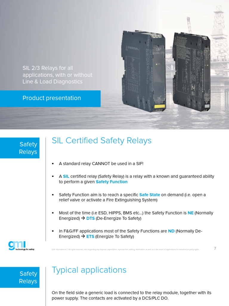 GMI Safety Relays product presentation | PDF | Relay | Electrical Engineering