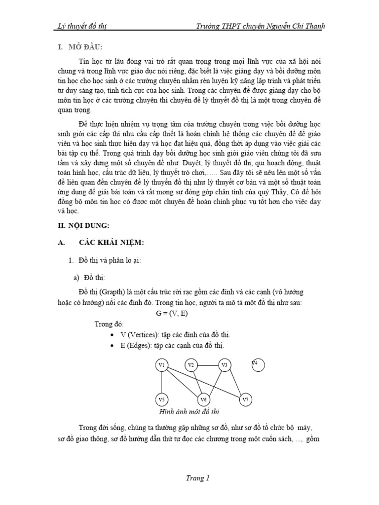 LY THUYET DO THI CO BAN | PDF