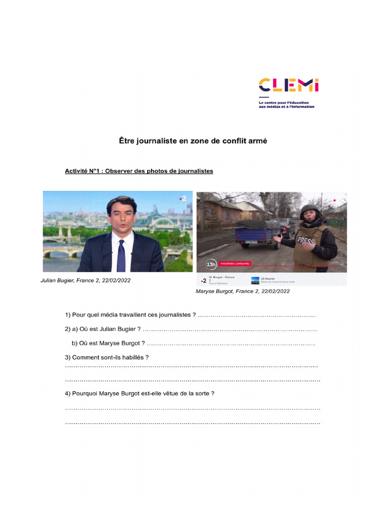 Ouvrir Activité EMI 2 | PDF
