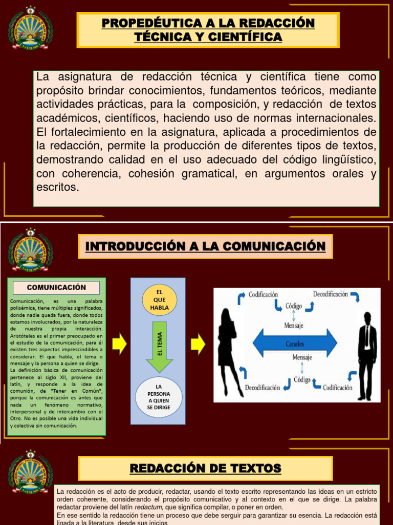 Introduccion A La Comunicacion 2024 - I | PDF