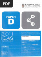 ICAS SpellingBee Class6 | PDF