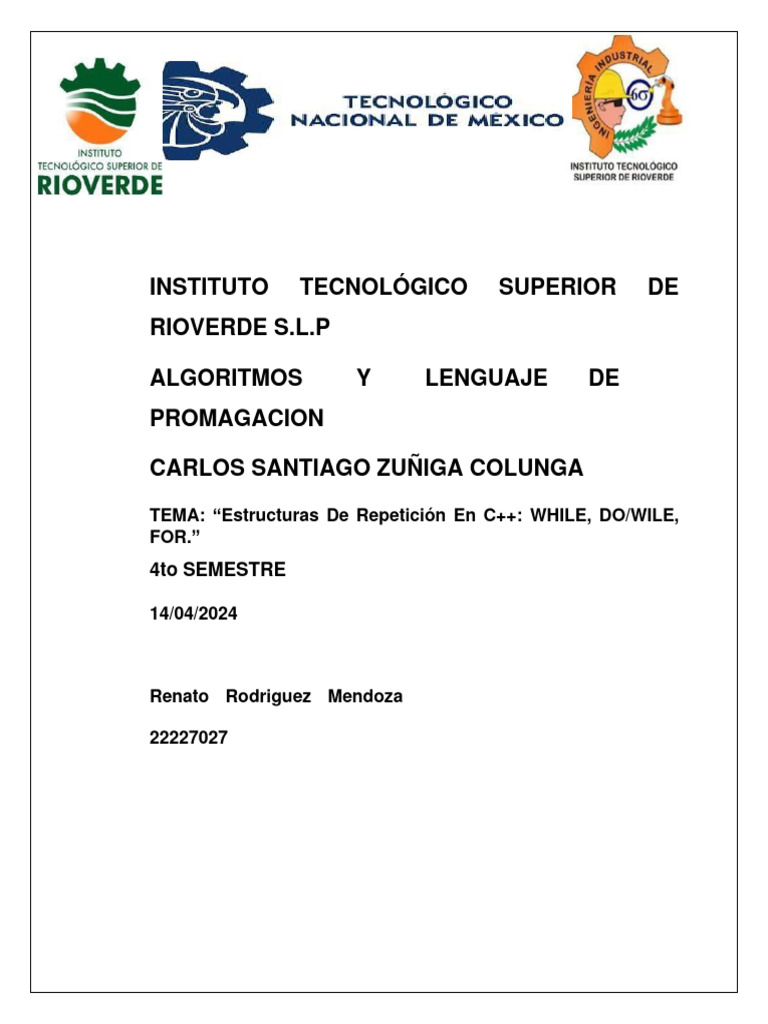 INV CP4 Rodriguez Renato | PDF | Lenguaje de programación | Programación de computadoras