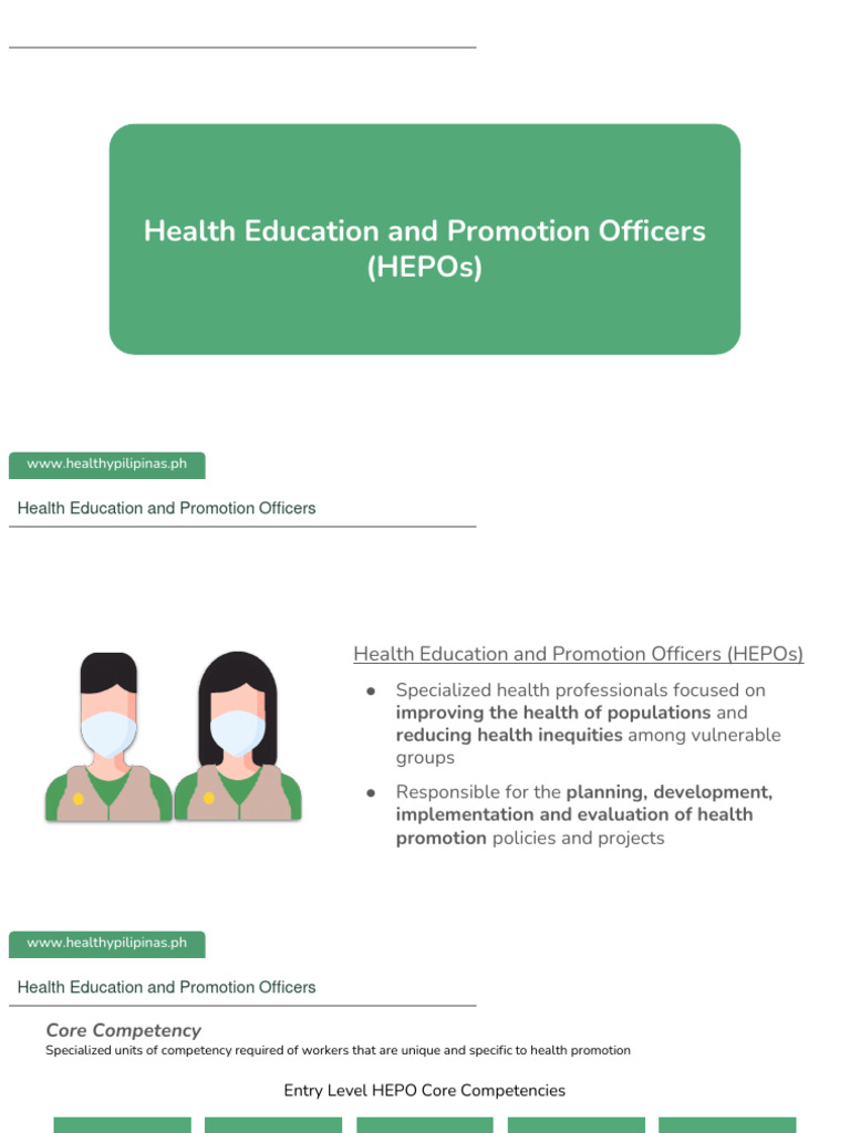 HEPO | PDF | Health Promotion | Capacity Building