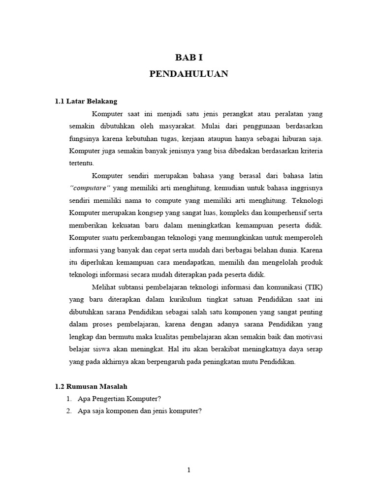 Fungsi Dan Jenis Komputer | PDF | Seni | Teknologi & Rekayasa