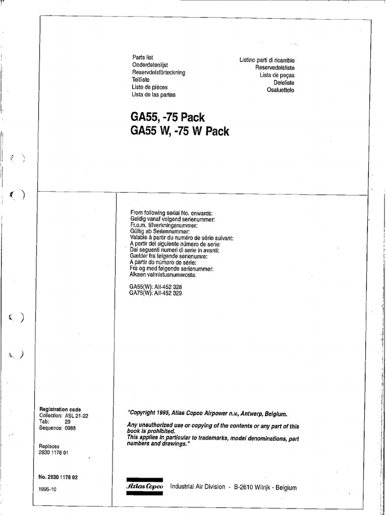 GA55-75 (W) Mk3 | PDF