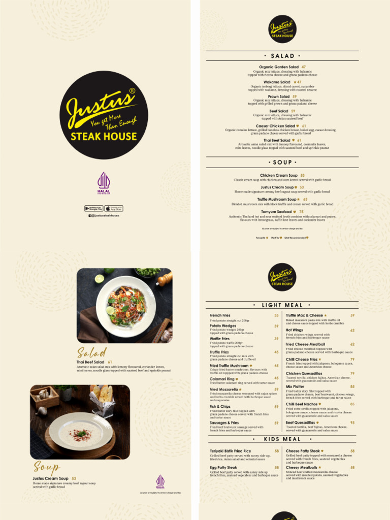 Menu SH Prime Maret 2023 | PDF