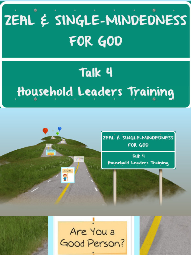 Zeal and Singlemindedness For God | PDF | Jesus | Christian Belief And ...